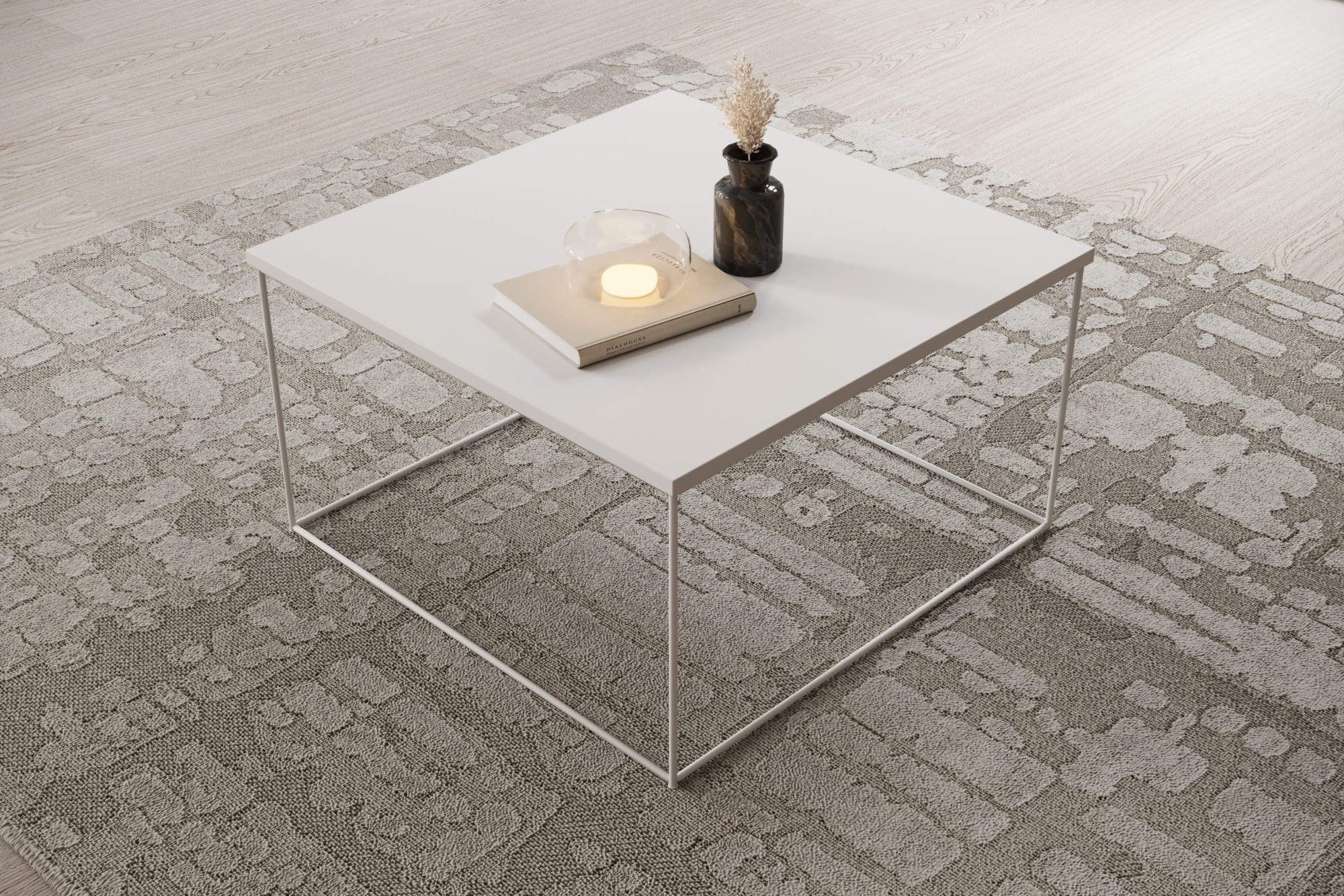 Konferenčný stolík Roni Biely+Biely - Nábytok Pegas