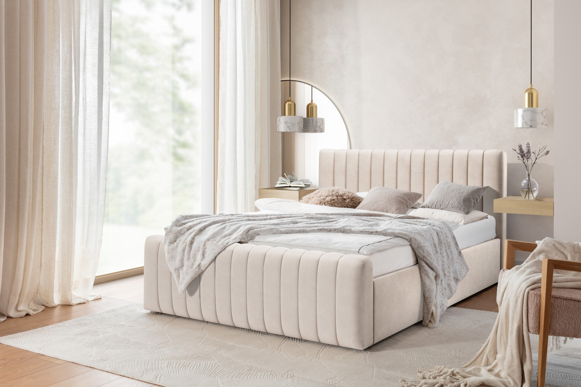 Posteľ do spálne s úložným priestorom Nicole - 120x200, Salvador (SIC) 1 - Nábytok Pegas