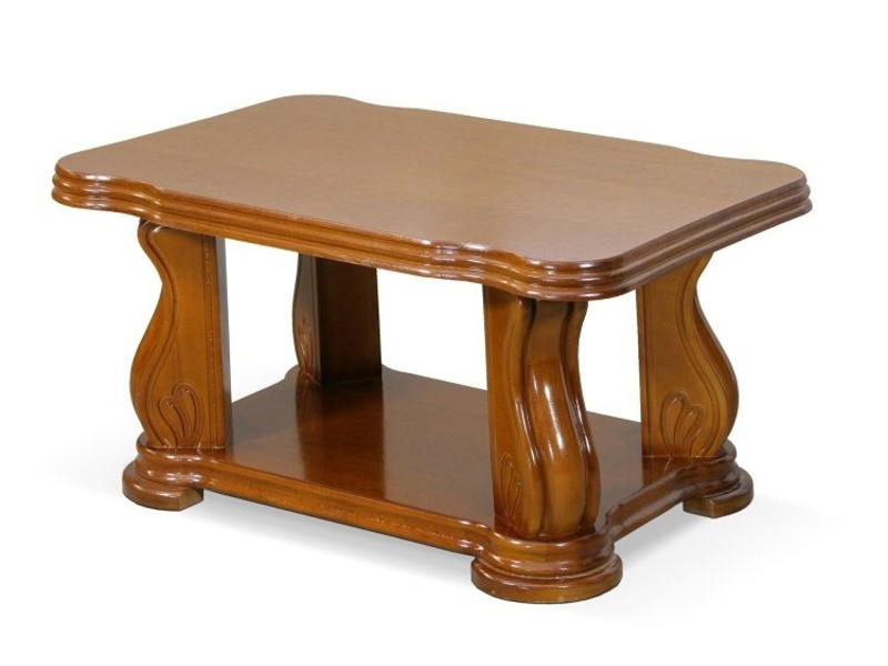 Konferenčný stôl VENTO 135 / svetlý rustikálny - Nábytok Pegas