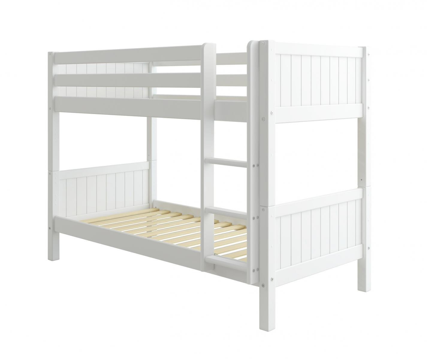 Poschodová posteľ Romantic 457 biela - Nábytok Pegas