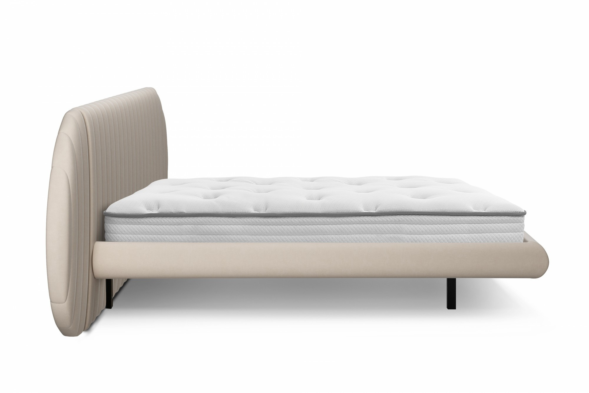 Posteľ Galin levitujúca / 140x200 / Velutto 2 - Nábytok Pegas