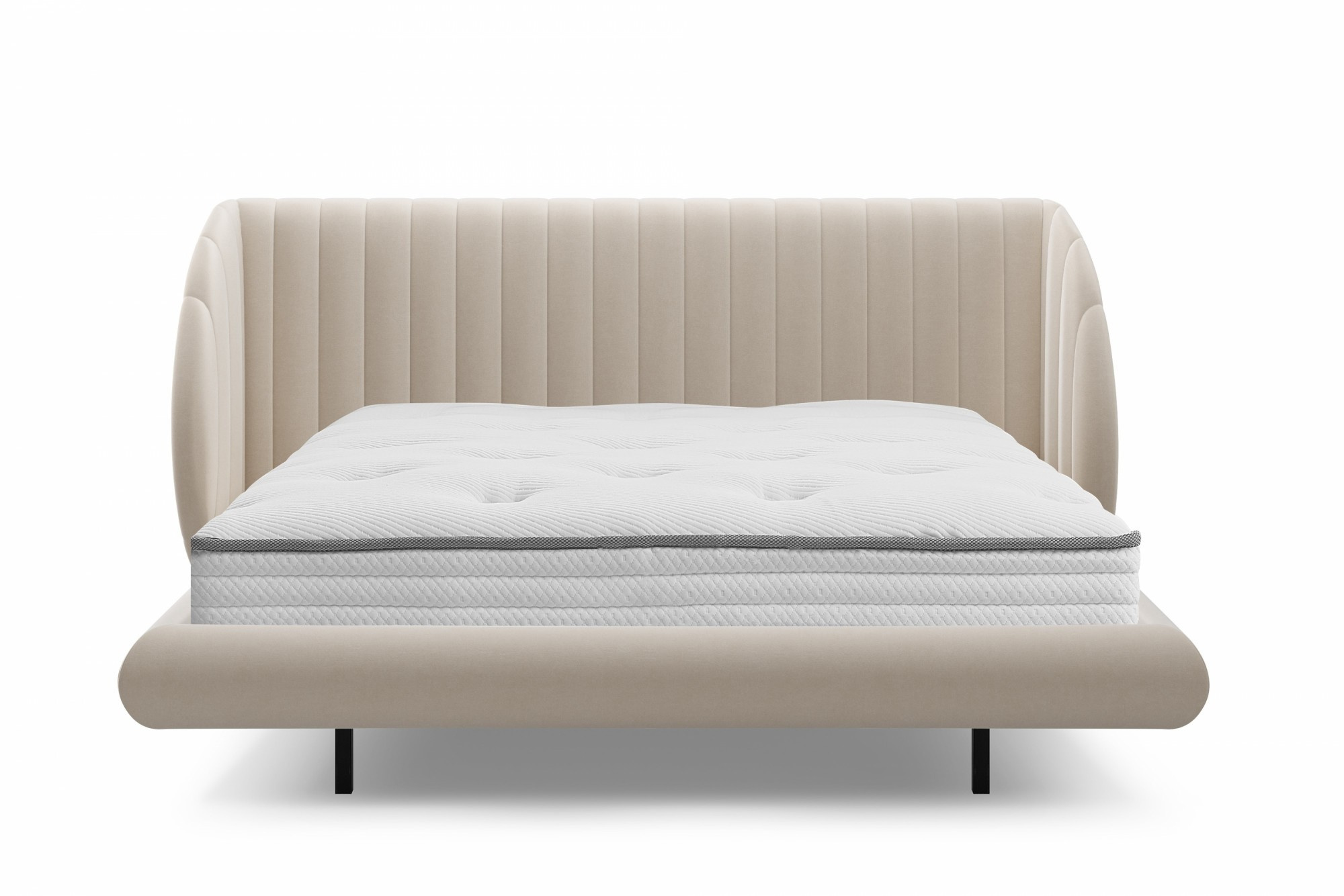 Posteľ Galin levitujúca / 140x200 / Velutto 2 - Nábytok Pegas