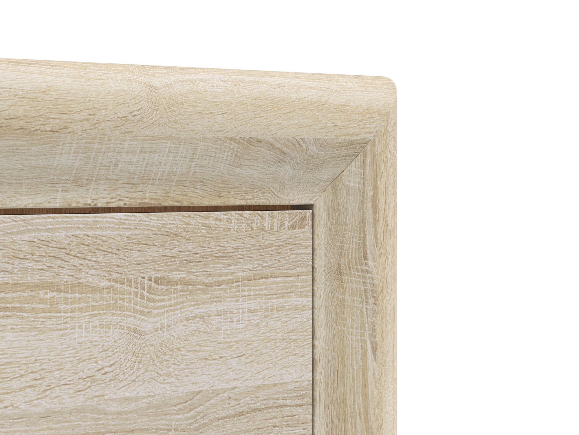 CASTEL 04/S, sonoma light/MDF sonoma truflový - Nábytok Pegas