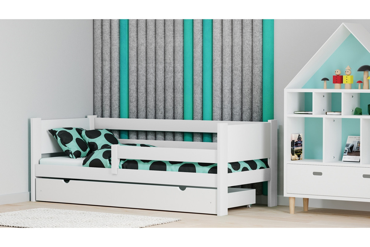 posteľ dzieciece drewniane Denis - predaj - Nábytok Pegas