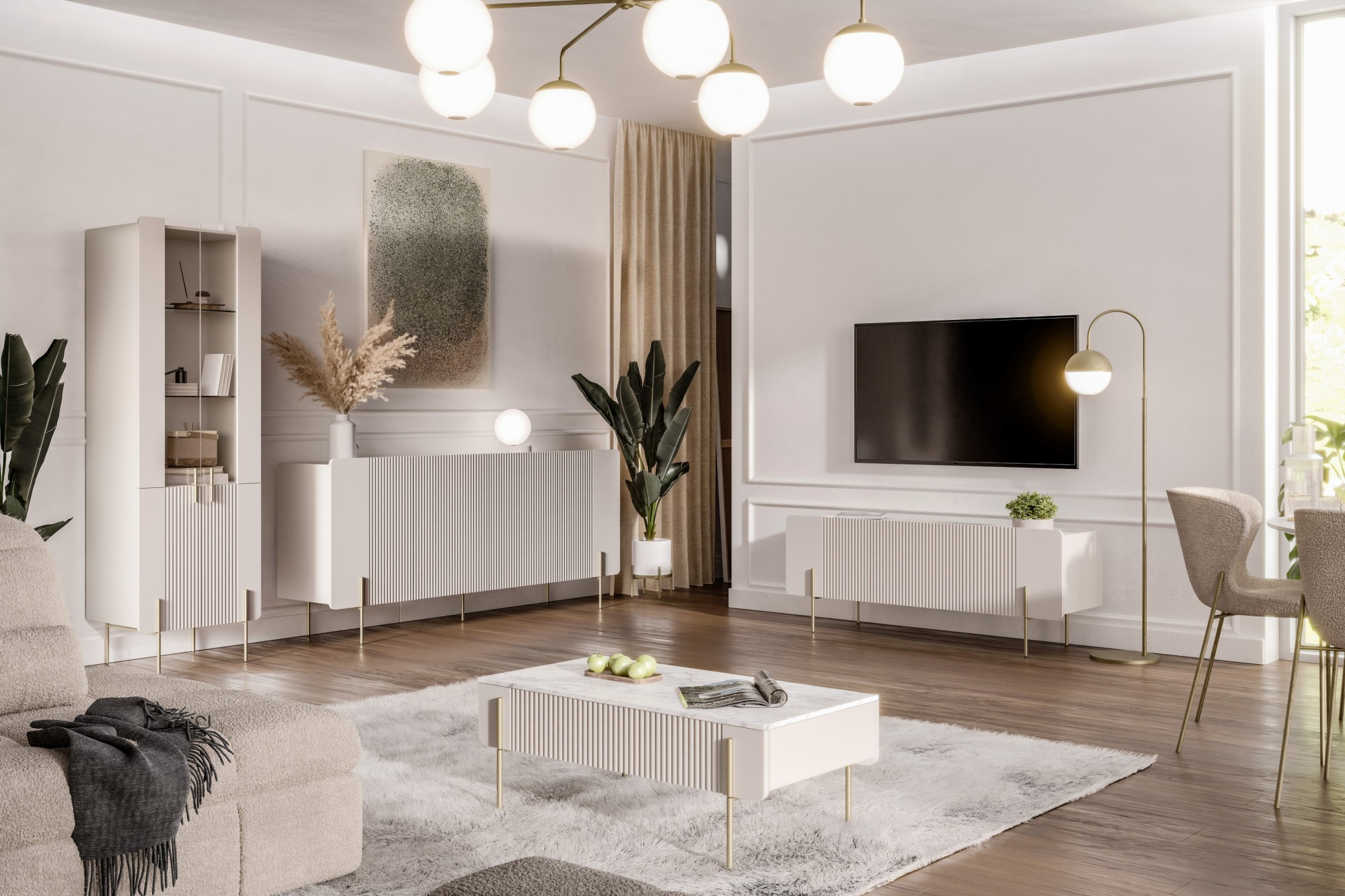 Vitrína Malmi 60 - Nábytok Pegas